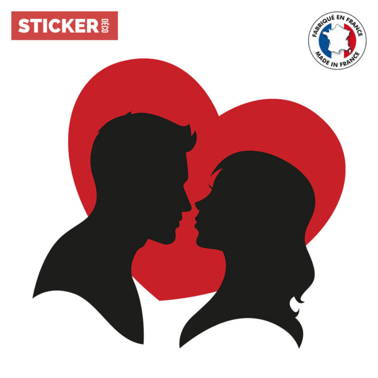 Sticker Love - Stickers Amour - Autocollants | Stickerdeco.fr