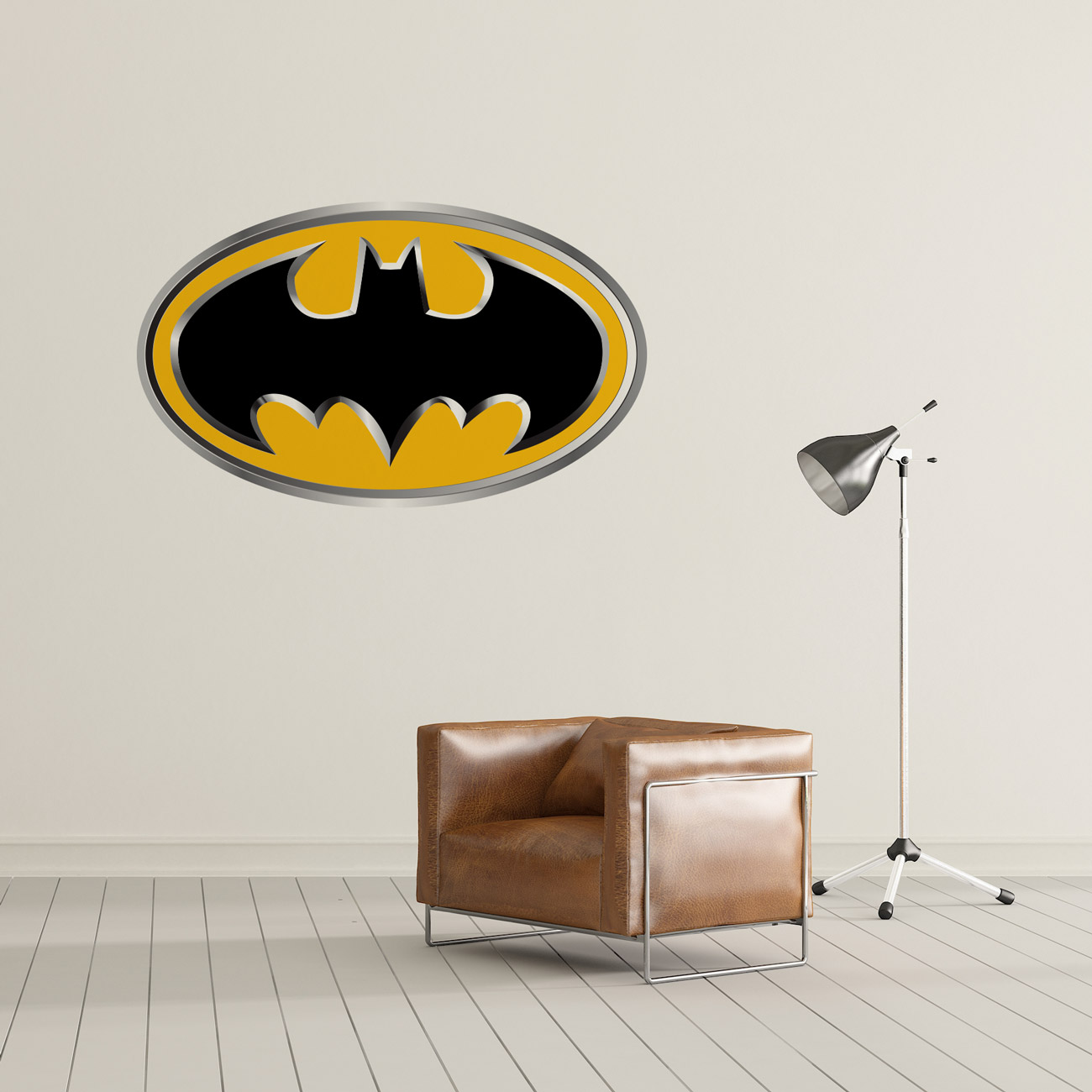 Sticker Mural Logo Batman - Autocollants Batman - Stickerdeco.fr