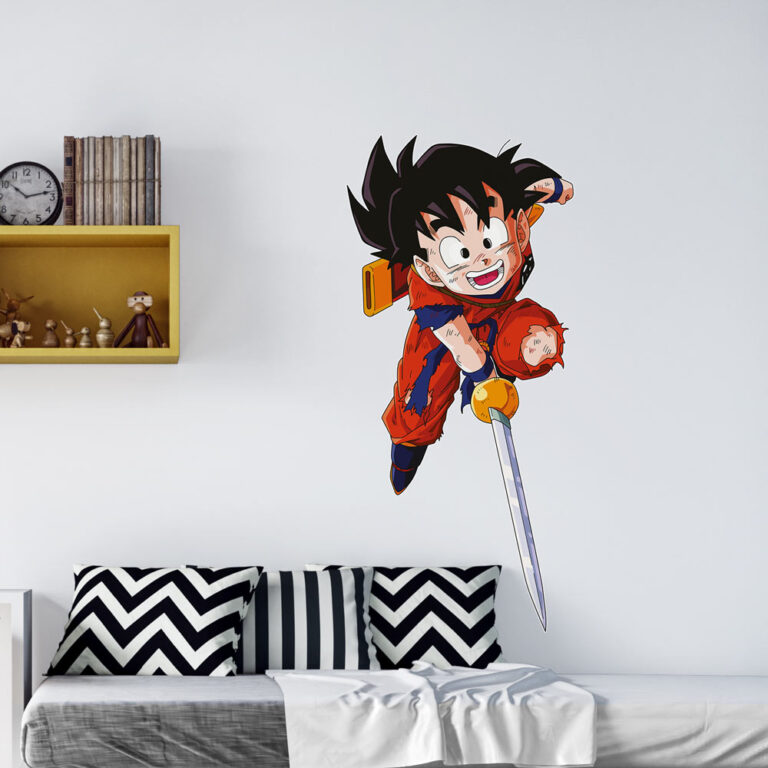 Sticker Mural Dragon Ball Gohan Kid | Autocollants | StickerDeco.fr