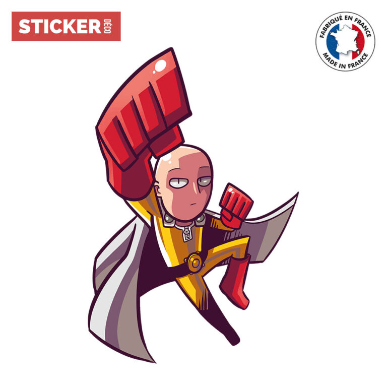 Sticker Mural One Punchman - Autocollant Manga | Stickerdeco.fr