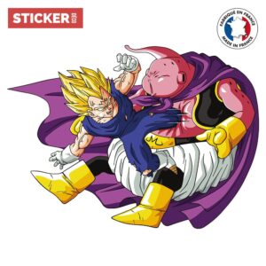 Sticker Mural Vegeta vs Boo | Autocollants | StickerDeco.fr