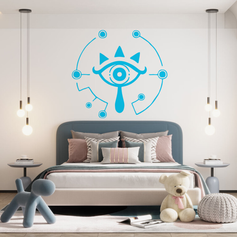 Sticker Zelda Sheikah Emblème - Sticker Zelda | Stickerdeco.fr