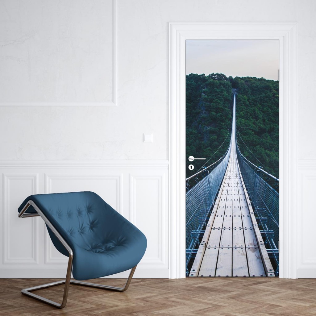 Sticker Porte Lac | Stickers Portes | Stickerdeco.fr