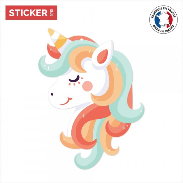 Sticker Licorne Yass Queen | Sticker LGBT | Stickerdeco.fr