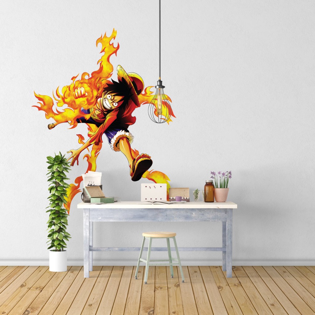 Sticker Luffy - Stickers One Piece - Autocollants | Stickerdeco.fr