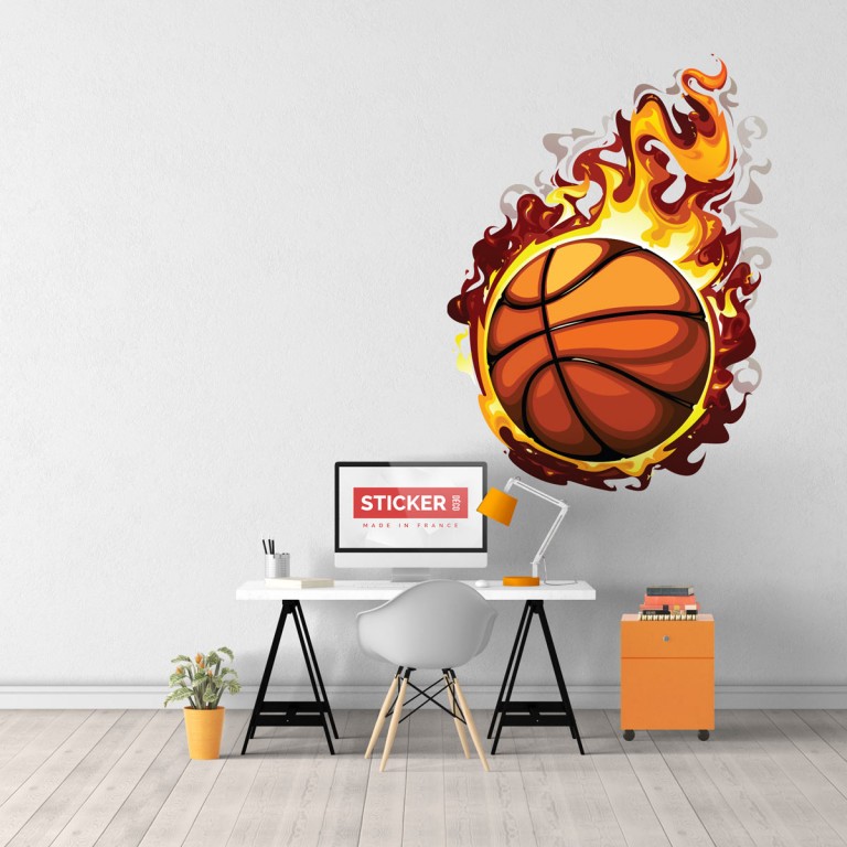 Sticker Rugby Minimalisme - Stickers Sports - Stickerdeco.fr