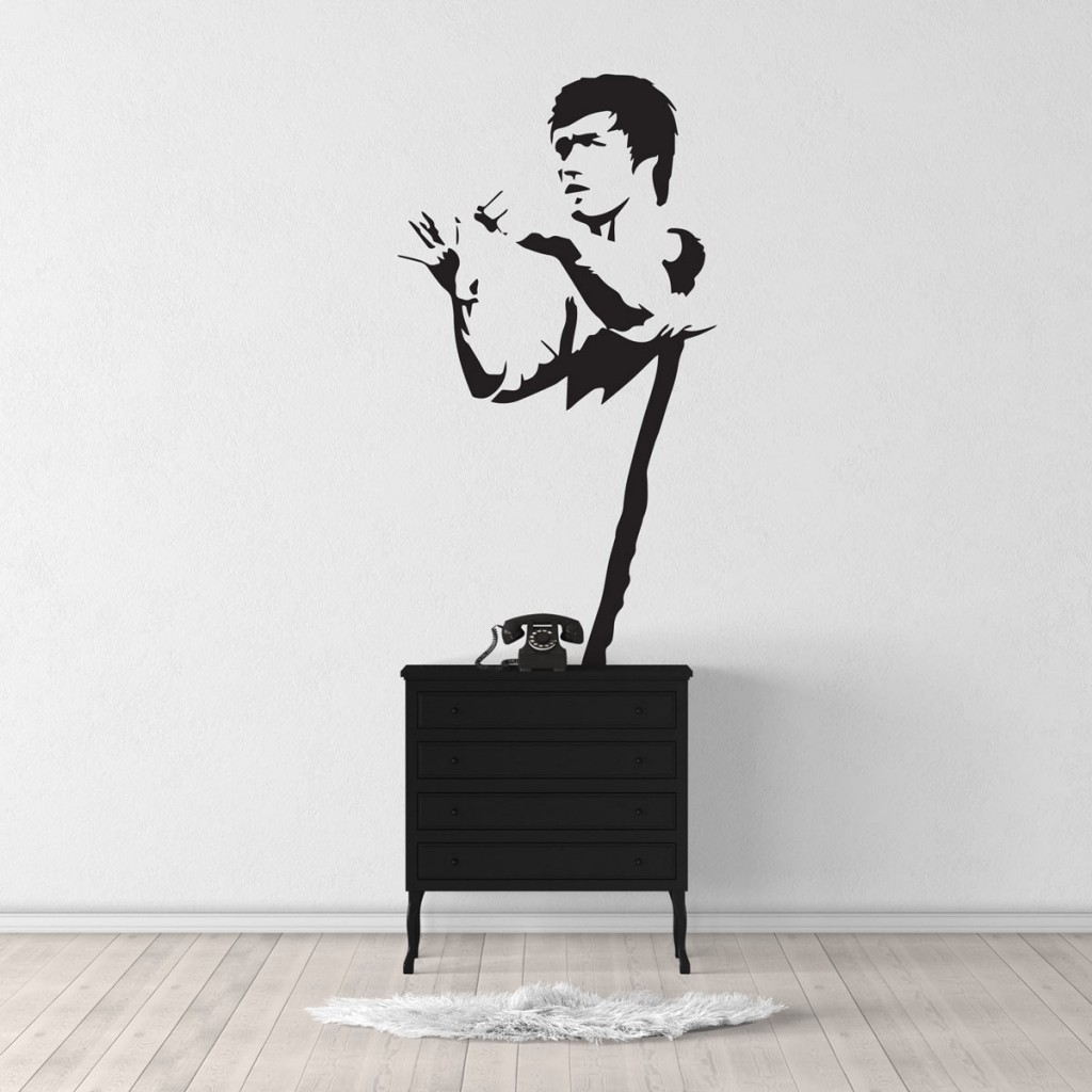 Sticker Bruce Lee - Stickers Bruce Lee - Autocollants | Stickerdeco.fr
