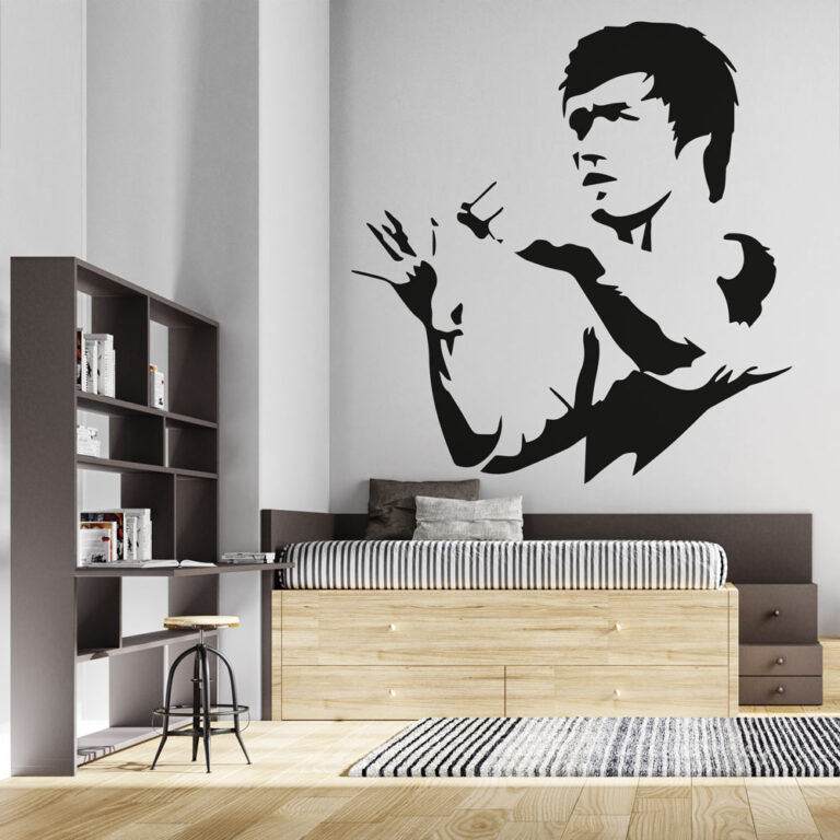 Sticker Bruce Lee - Stickers Bruce Lee | Stickerdeco.fr