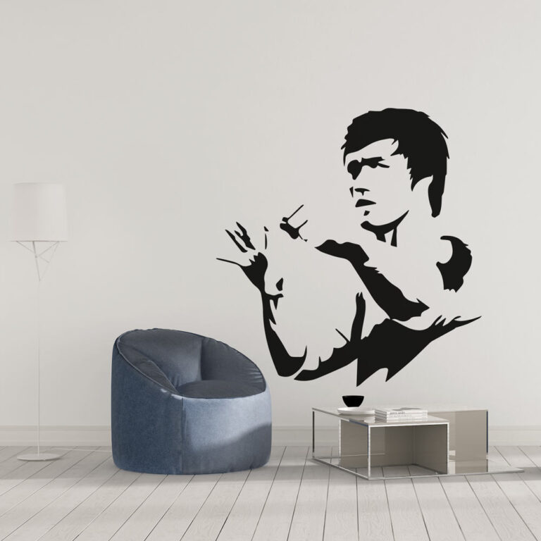 Sticker Bruce Lee - Stickers Bruce Lee | Stickerdeco.fr