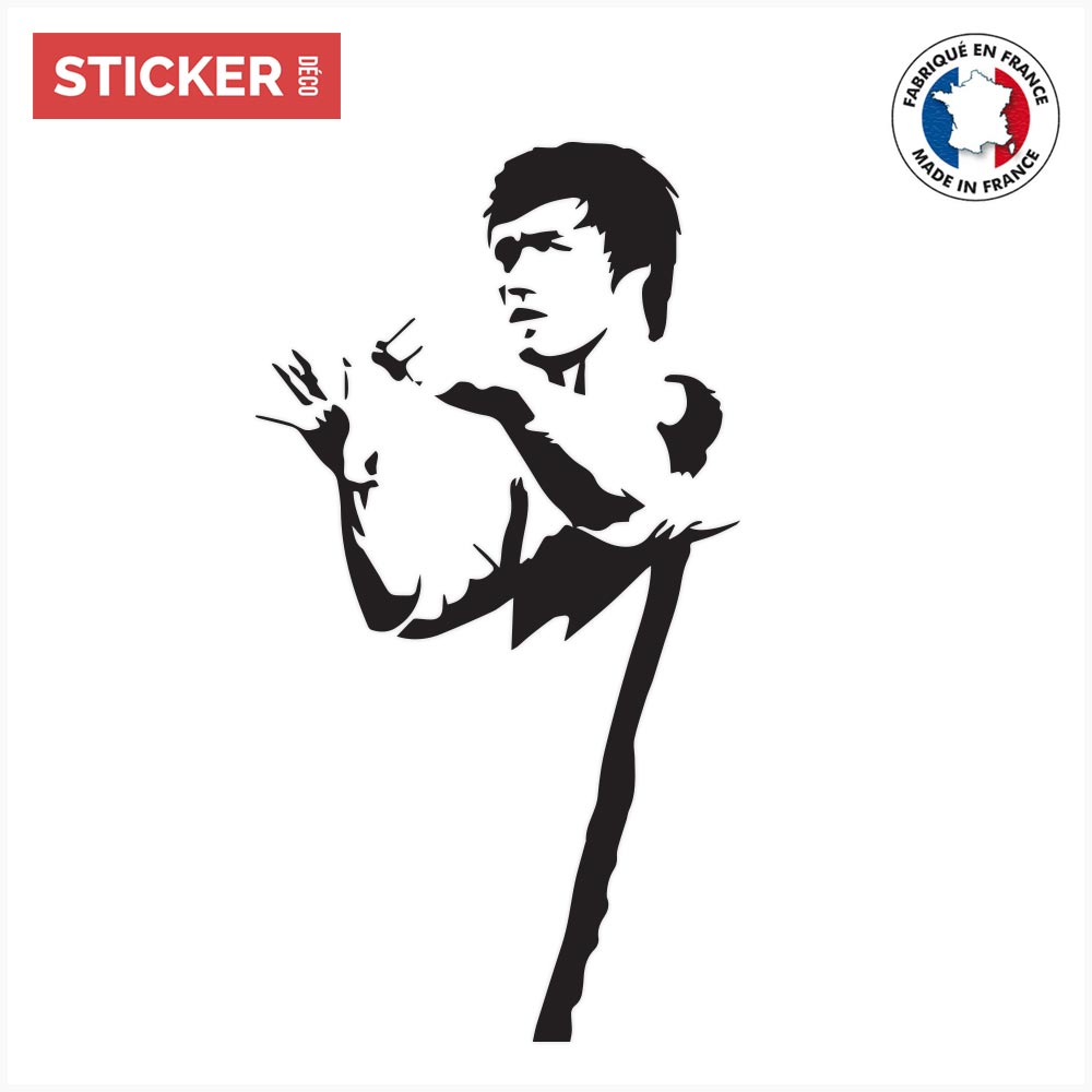 Sticker Bruce Lee - Stickers Bruce Lee - Autocollants | Stickerdeco.fr