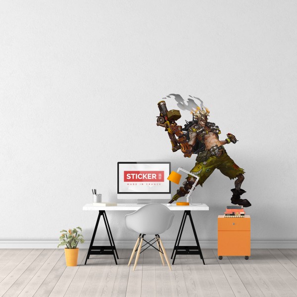 Sticker Chacal Overwatch - Stickers Overwatch | Stickerdeco.fr