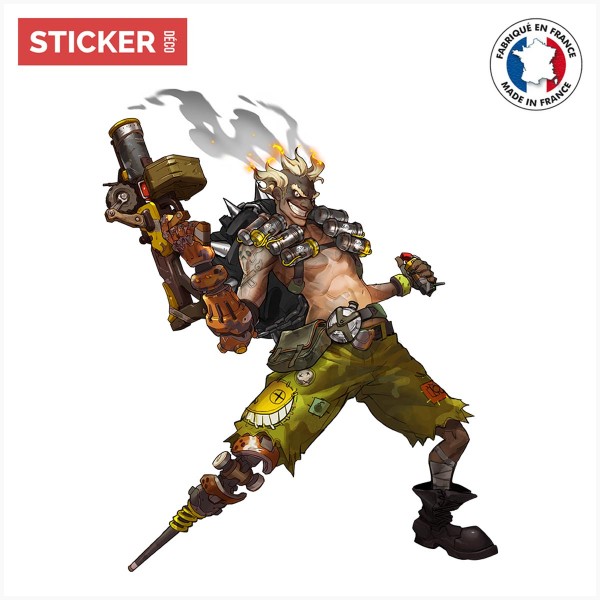 Sticker Chacal Overwatch - Stickers Overwatch | Stickerdeco.fr