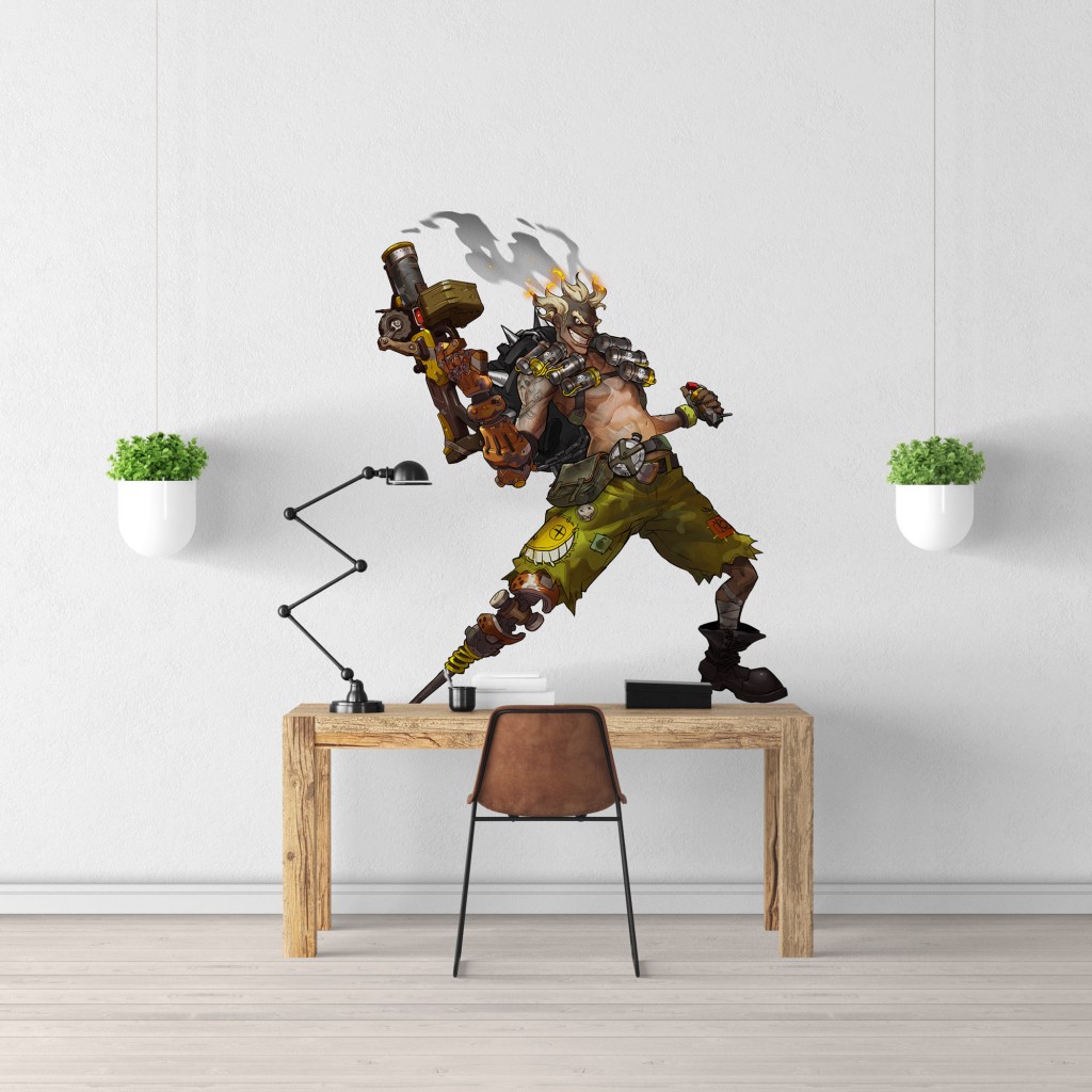 Sticker Chacal Overwatch - Stickers Overwatch | Stickerdeco.fr