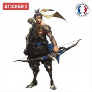 Sticker Hanzo Overwatch - Stickers Overwatch | Stickerdeco.fr