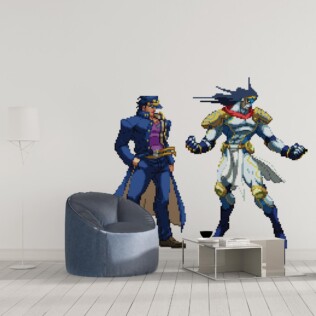 Sticker Jotaro - Sticker Jojo's Bizarre Adventure - Stickerdeco.fr