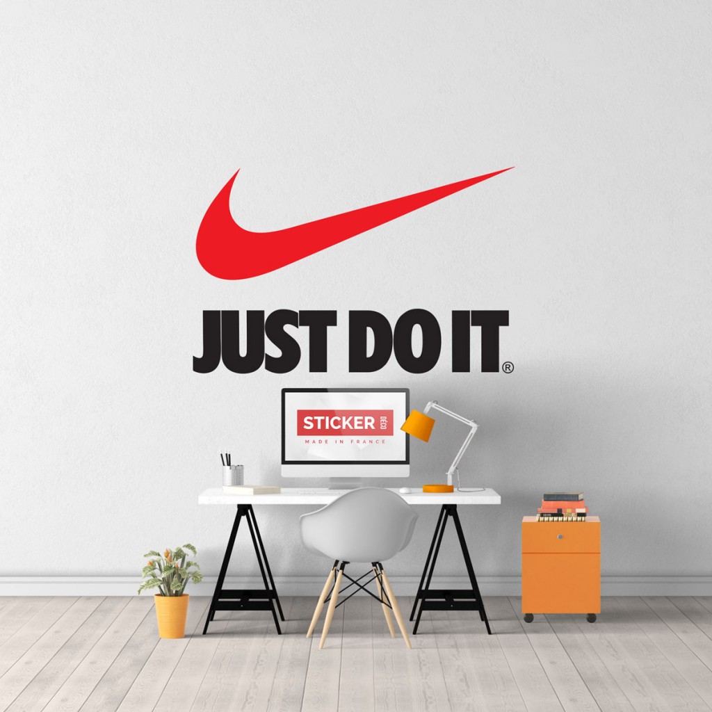 Sticker Just Do It | Stickers Nike | Autocollants | Stickerdeco.fr