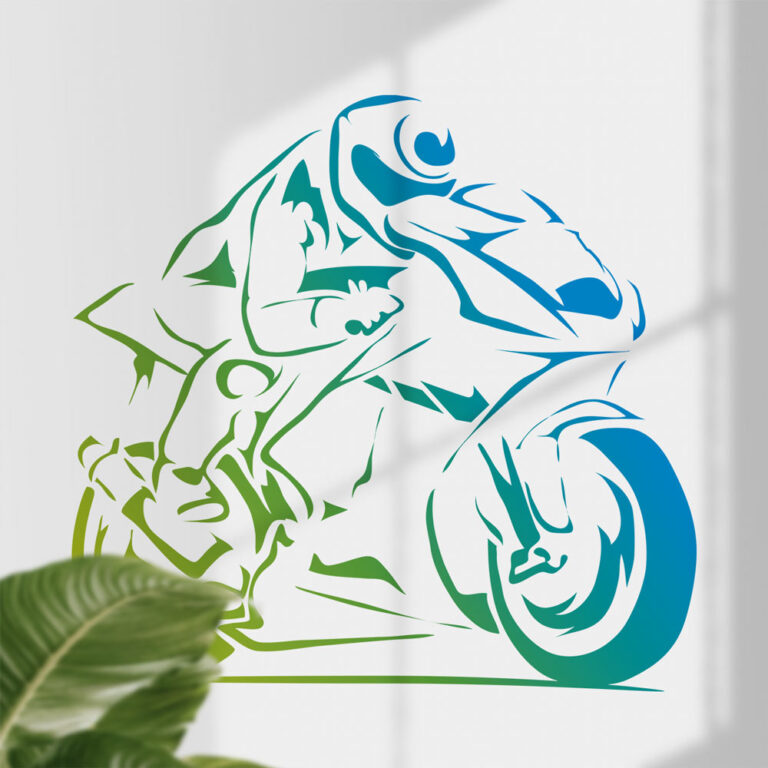 Sticker Motard - Stickers Sports - Autocollants | Stickerdeco.fr