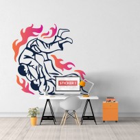 Sticker Judoka | Stickers Judo | Autocollants Arts Martiaux ...