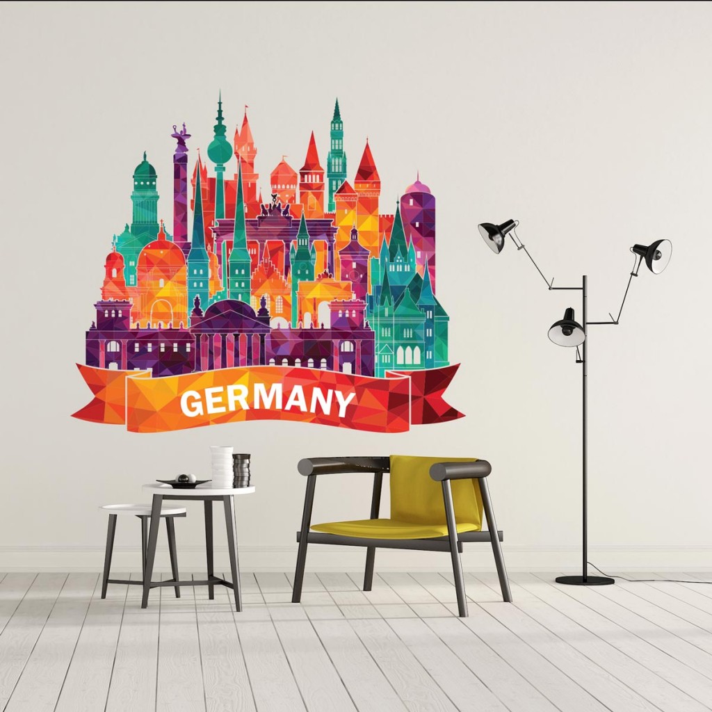 Sticker Cathédrale De Berlin - Stickers Monuments | Stickerdeco.fr