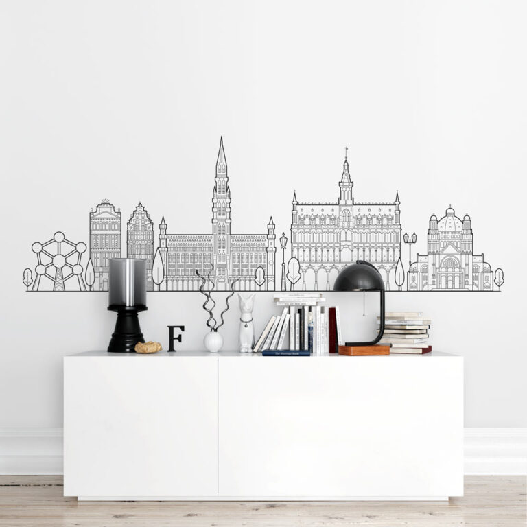 Sticker Bruxelles | Stickers Monuments | Stickerdeco.fr
