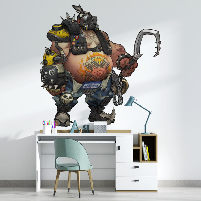 Sticker Chopper Overwatch - Stickers Overwatch | Stickerdeco.fr