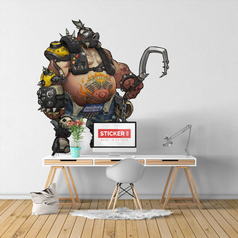 Sticker Chopper Overwatch - Stickers Overwatch | Stickerdeco.fr