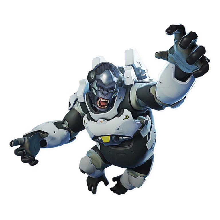 Sticker Winston Overwatch - Stickers Overwatch | Stickerdeco.fr