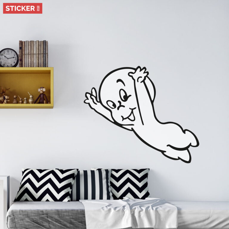 Sticker Casper Le Fantôme - Dessins Animées - Stickerdeco.fr