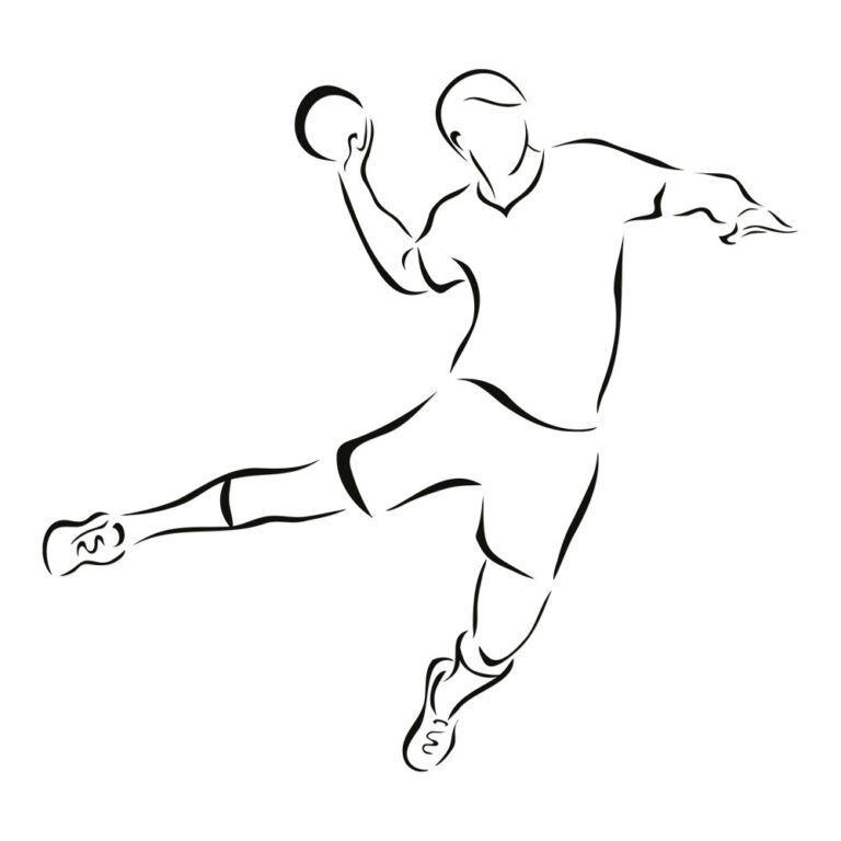 Sticker Handball | Stickers Sports | Stickerdeco.fr