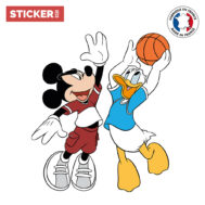 Sticker Basket Dunk | Stickers Sport | Stickerdeco.fr