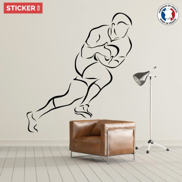 Stickers Rugby | Autocollants Rugby | Stickerdeco.fr