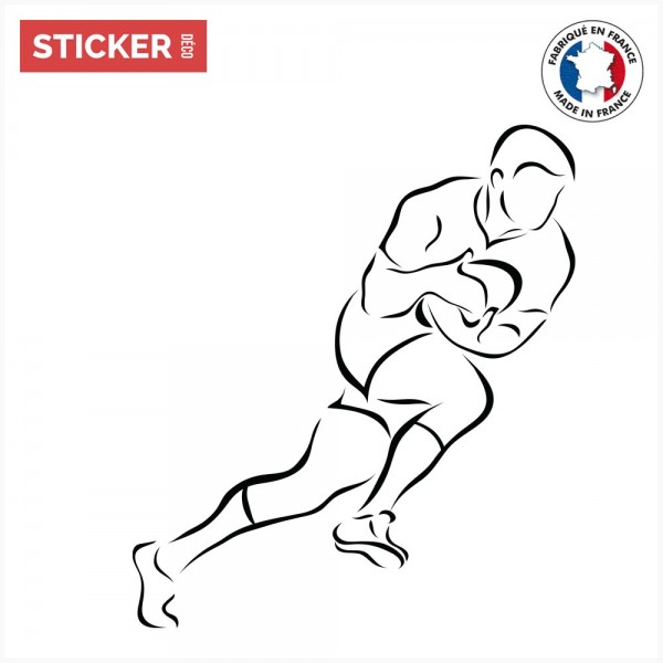 Stickers Rugby | Autocollants Rugby | Stickerdeco.fr