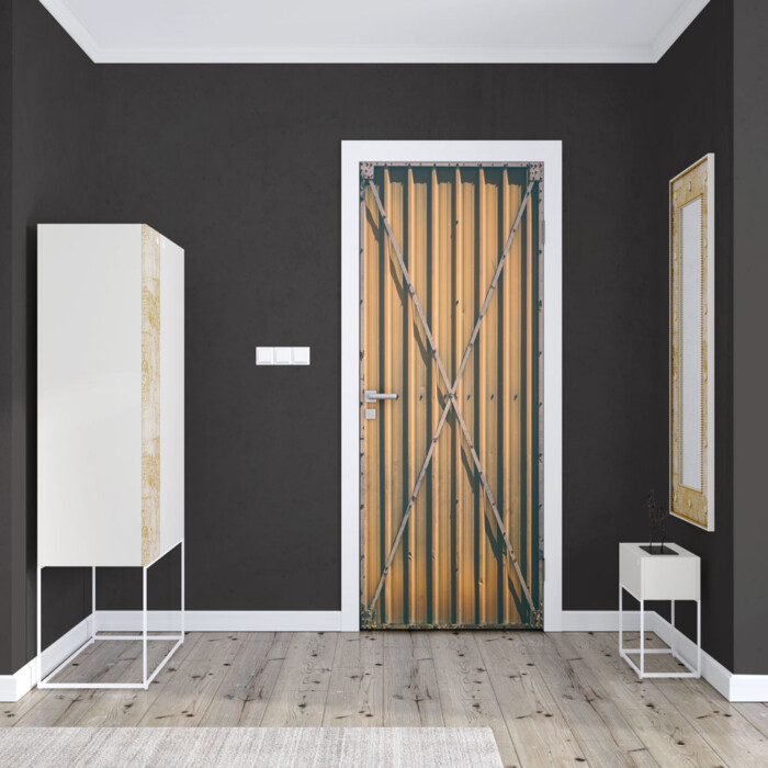 Sticker Porte Métallique | Stickers Portes | Stickerdeco.fr