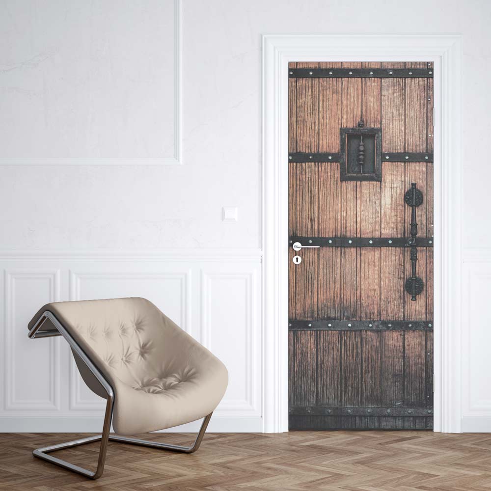 Sticker Porte Bois et Metal | Stickers Porte | Stickerdeco.fr