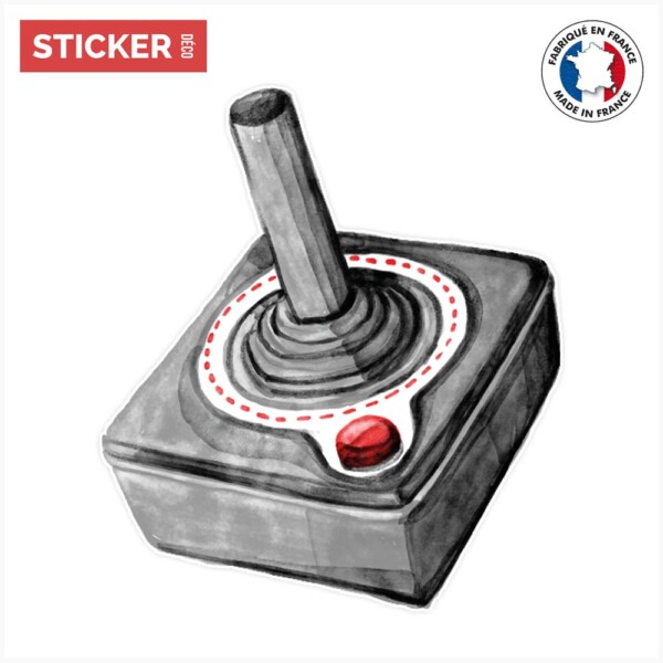 Sticker Joystick Atari - Sticker Mural | Stickerdeco.fr