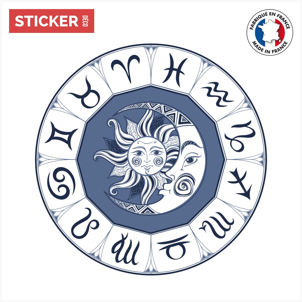 Sticker Signes Du Zodiaque | Autocollants Astrologie | Stickerdeco.fr