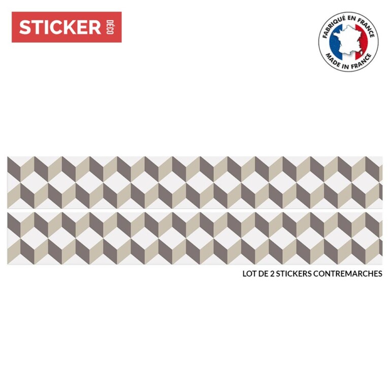 Stickers Escaliers Exotique | Contremarches | Stickerdeco.fr