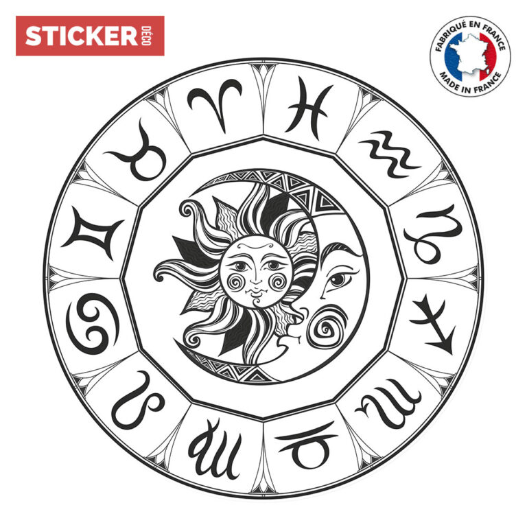 Sticker Signes Du Zodiaque | Stickers Astrologie | Stickerdeco.fr