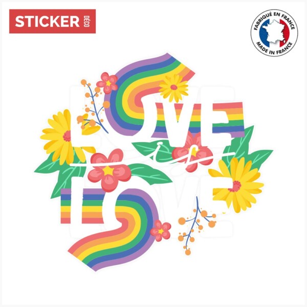 Stickers LGBT | Stickers Muraux | Autocollants LGBT | StickerDeco.fr