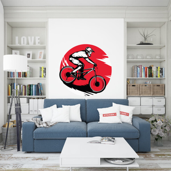 Sticker Velo Vtt | Stickers Autocollant | StickerDeco.fr