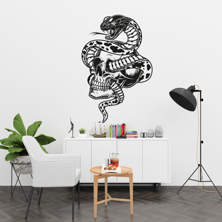 Sticker Serpent Tattoo | Stickers Animaux | Stickerdeco.fr