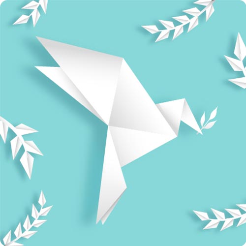 Stickers Origami | Stickers Muraux | Adhésifs | StickerDeco.fr