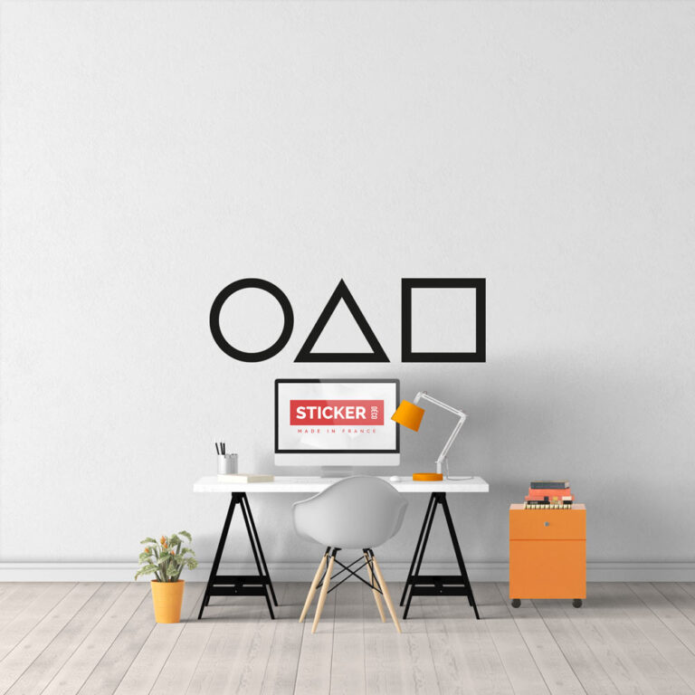 Sticker Squid Game | Stickers séries | Stickerdeco.fr