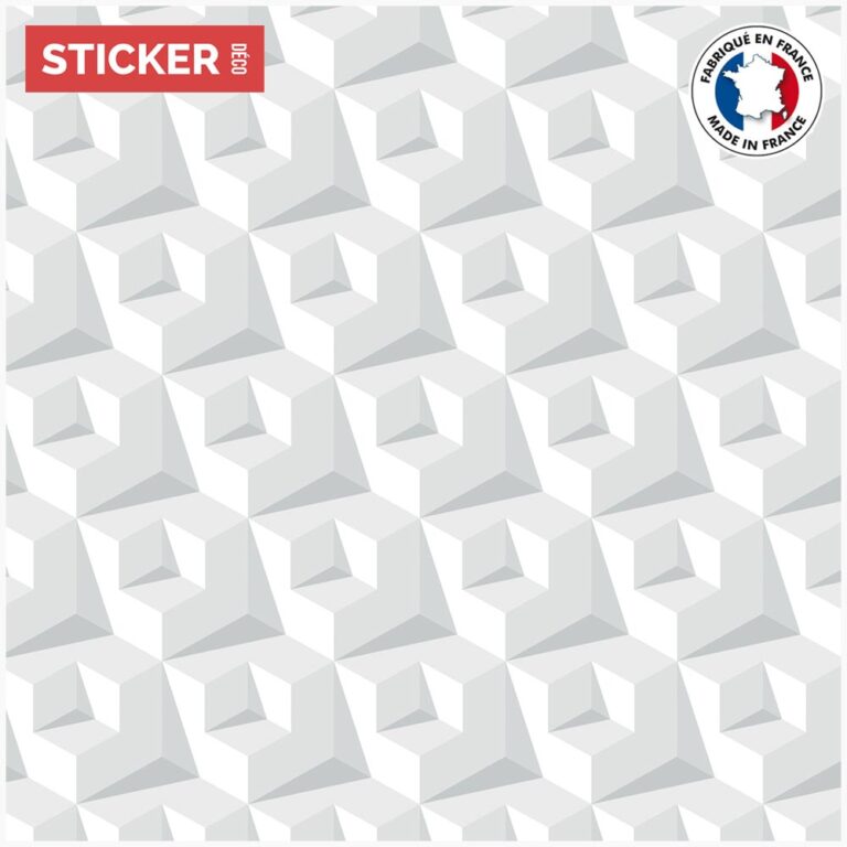 Crédence Adhésive Art Déco 3D | Stickerdeco.fr