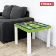 Sticker Ikea Lack Circuit Voiture Ville | StickerDeco.fr