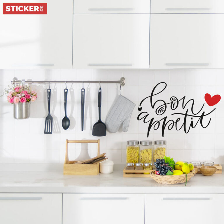 Sticker Cuisine | Adhésifs Muraux pour la Cuisine | StickerDeco.fr