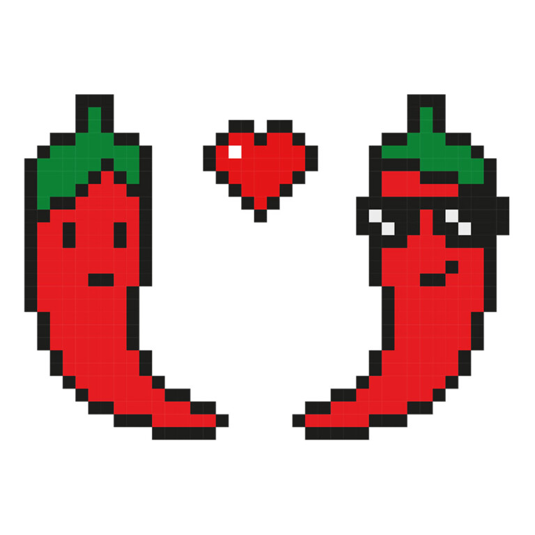 Sticker Mario Pixel Art | Autocollants Mario Bros | Stickerdeco.fr