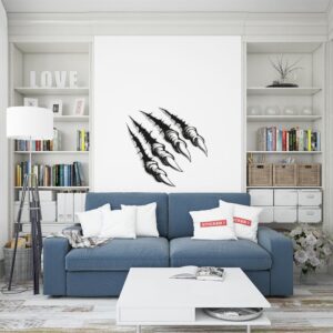 Sticker Monster Griffe | Stickers Dinosaures | Stickerdeco.fr