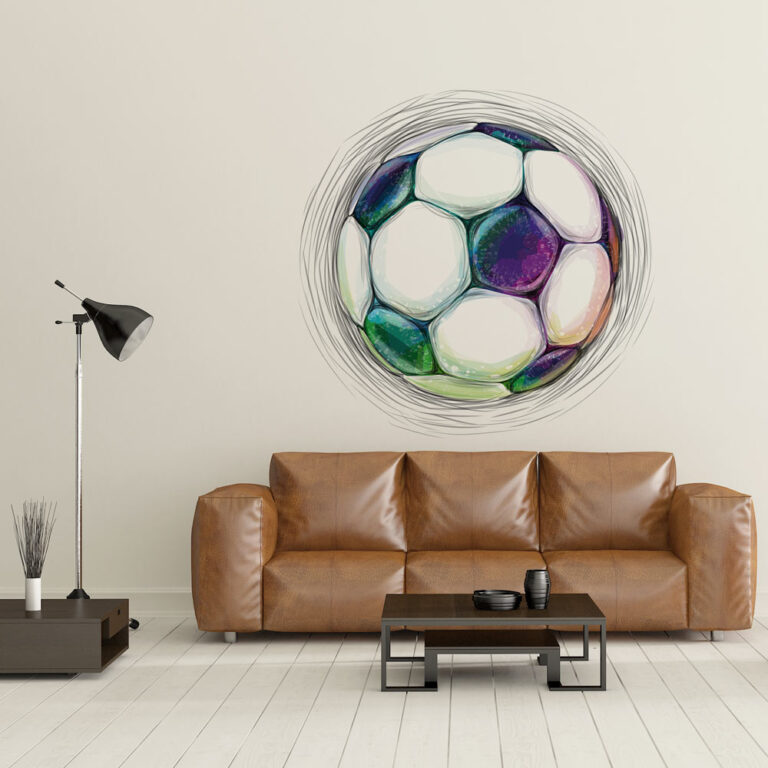 Sticker Ballon De Foot | Sticker Autocollant | Stickerdeco.fr