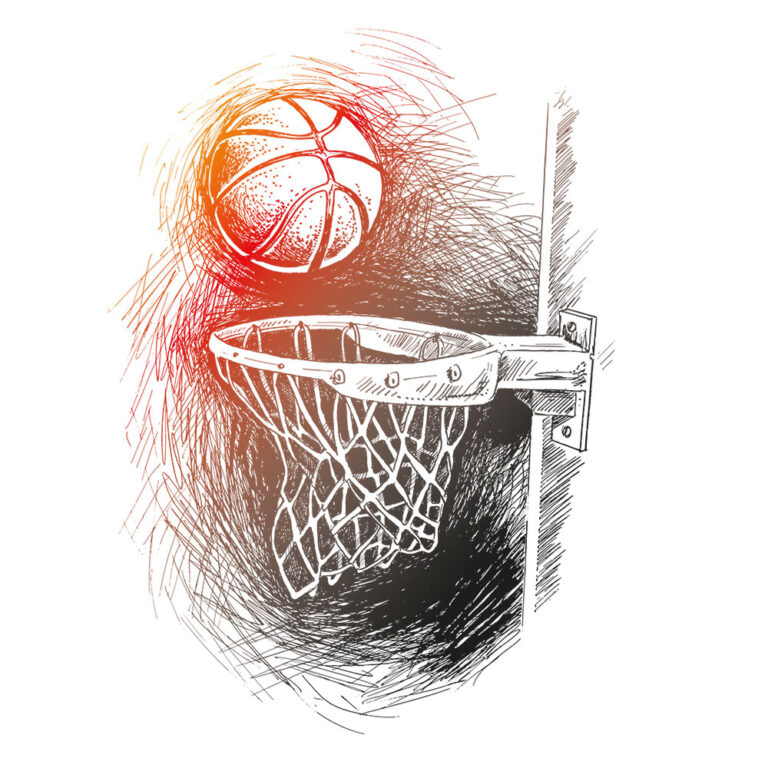 Sticker Basketball | Stickers Autocollants | Stickerdeco.fr